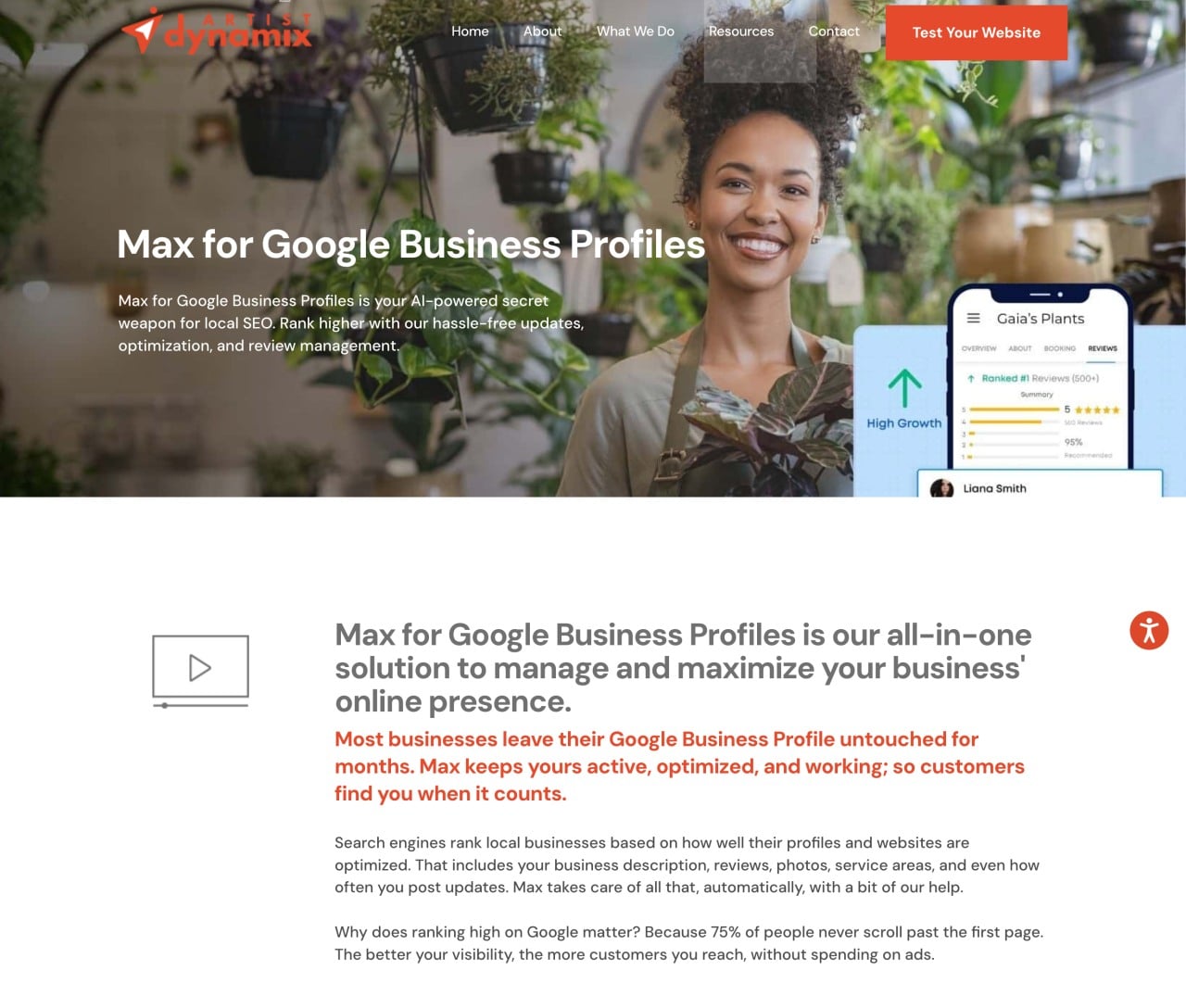 May 27, 2025 - Max for Google Business Profiles is the new service from ...